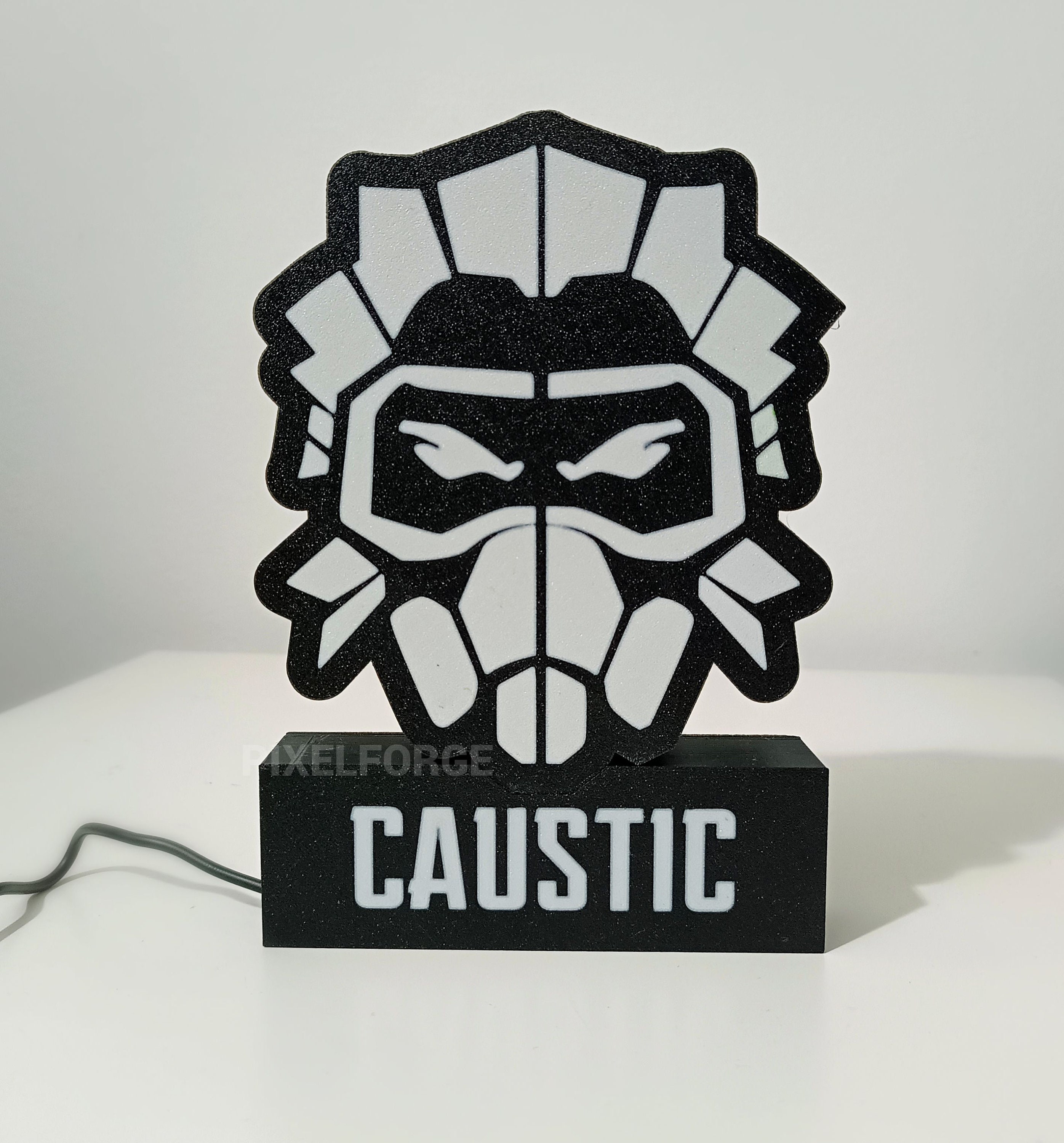 Apex Legends Custom Caustic RGB Led Lamp, Personalized Apex Legends ...
