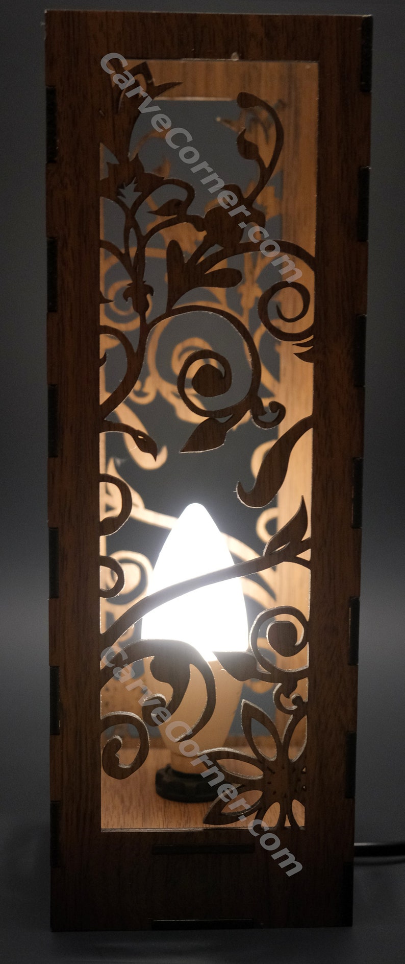 Botanic Glow _ Lamp - Perfect for End Tables, Bedside, Shelf ...