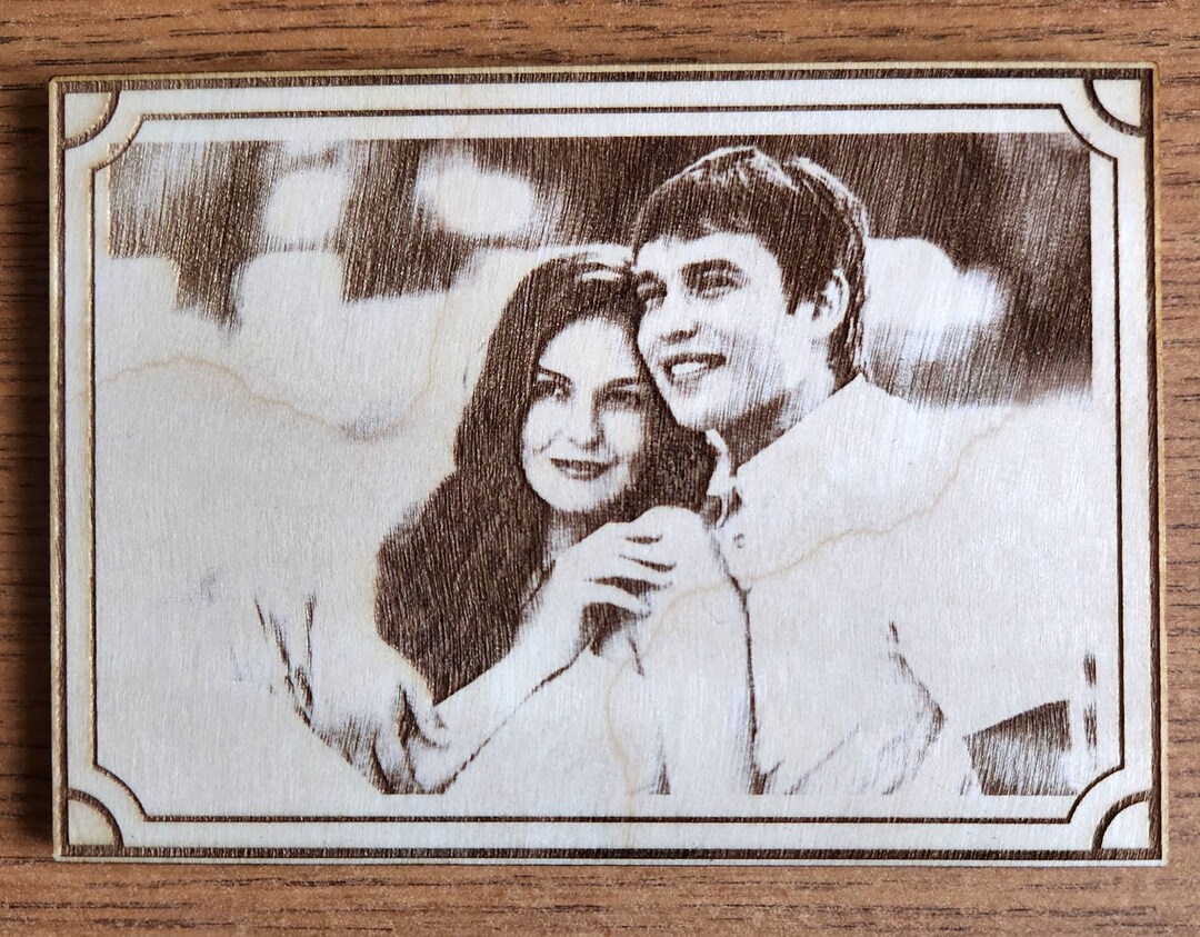 Custom Wood Portrait. Burnt Wood Photo. Family Wood Portrait ...