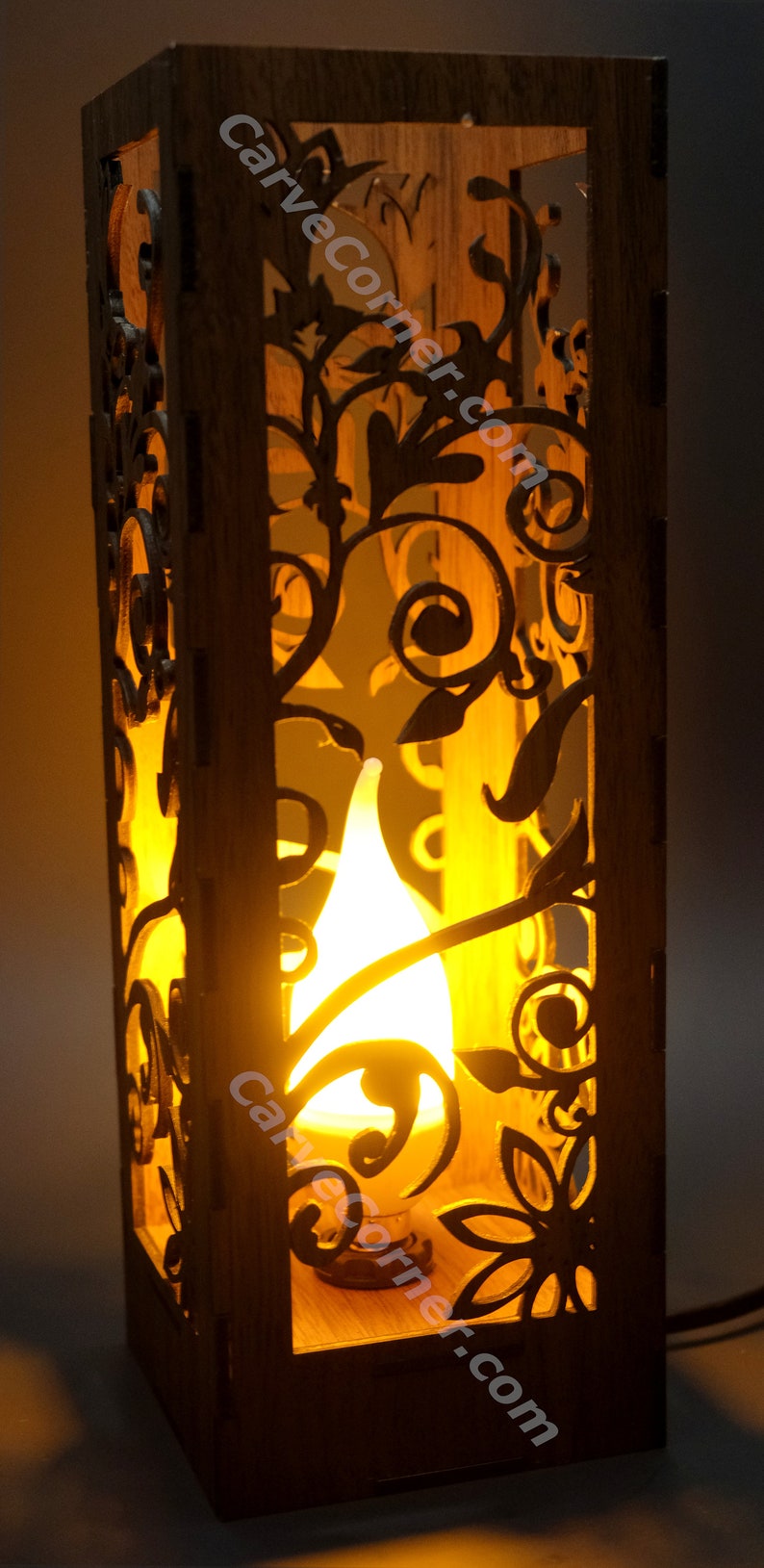 Botanic Glow _ Lamp - Perfect for End Tables, Bedside, Shelf ...