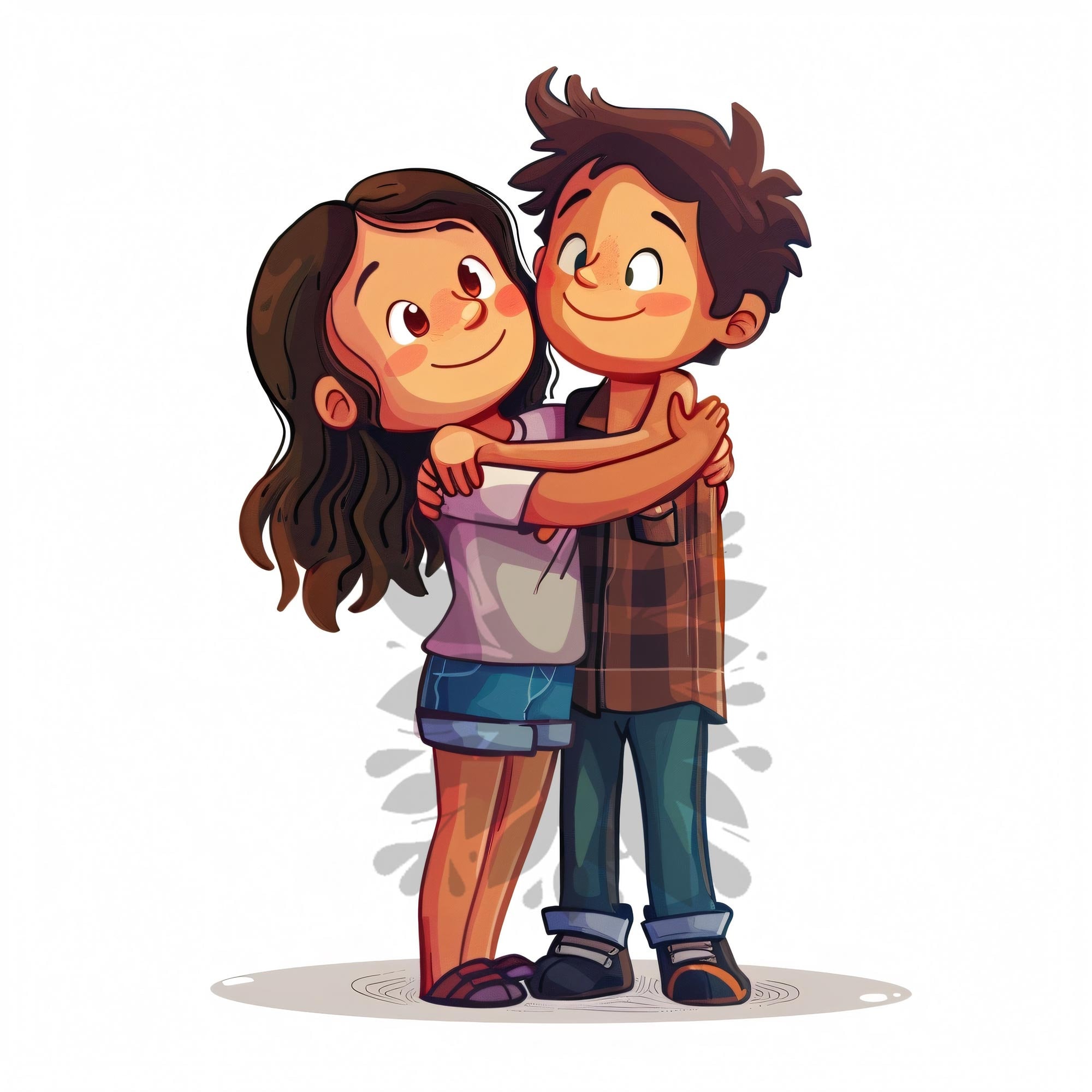 Forever Side by Side Clipart: 12 Jpgs for Planners, Journals, Art ...