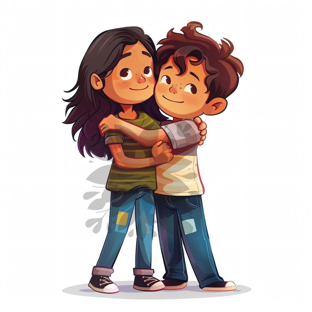 Forever Side by Side Clipart: 12 Jpgs for Planners, Journals, Art ...