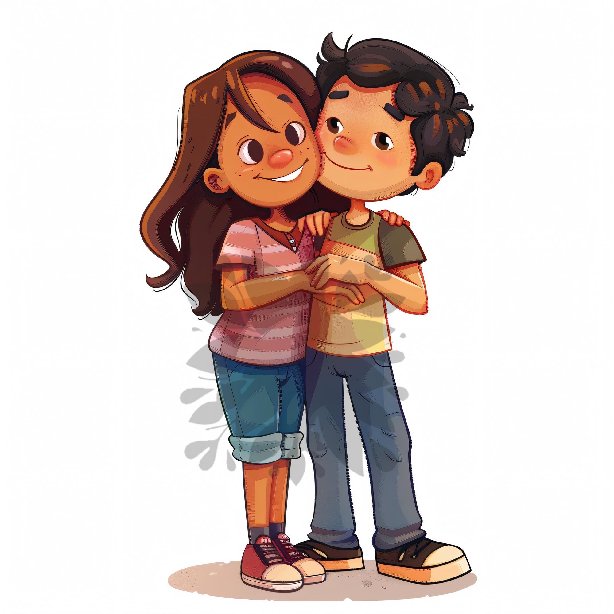 Forever Side by Side Clipart: 12 Jpgs for Planners, Journals, Art ...