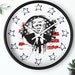 Trump Wall Clock, American Flag Wall Clock, Presidential Clock, Trump ...