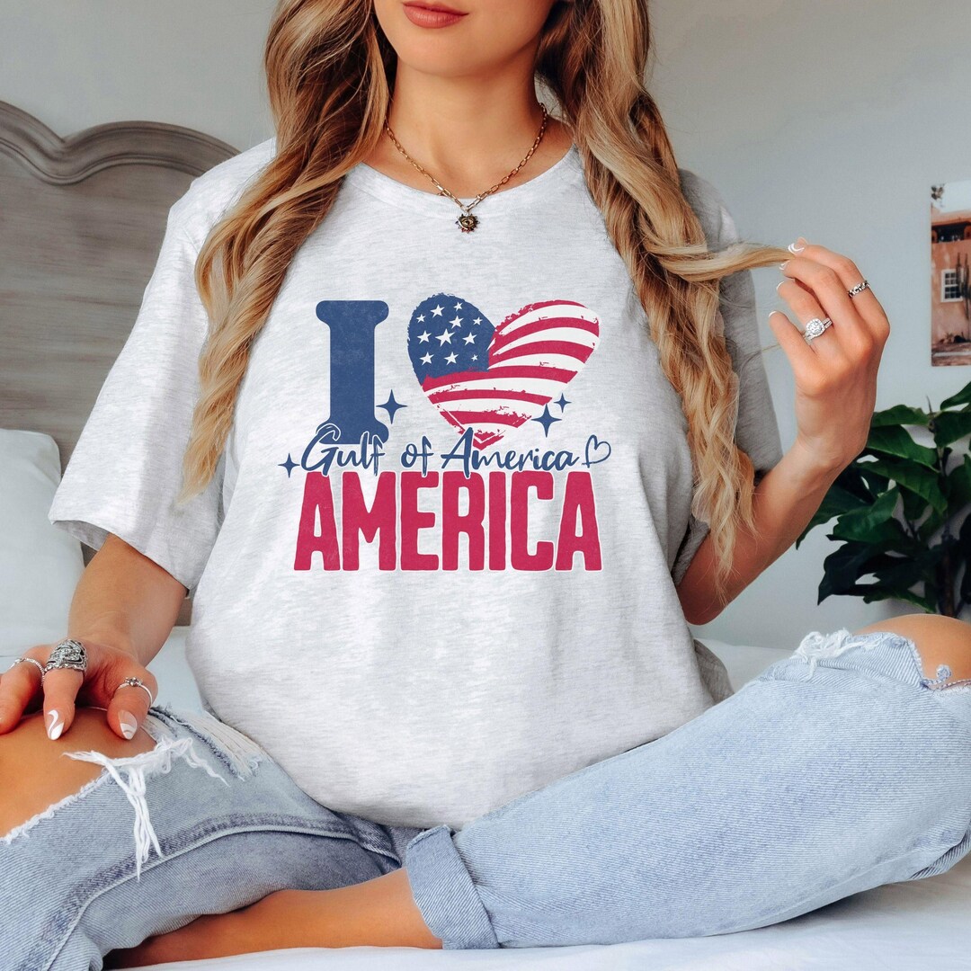 I Love Gulf of America Tee | Funny Trump Shirt Republican Gift for ...