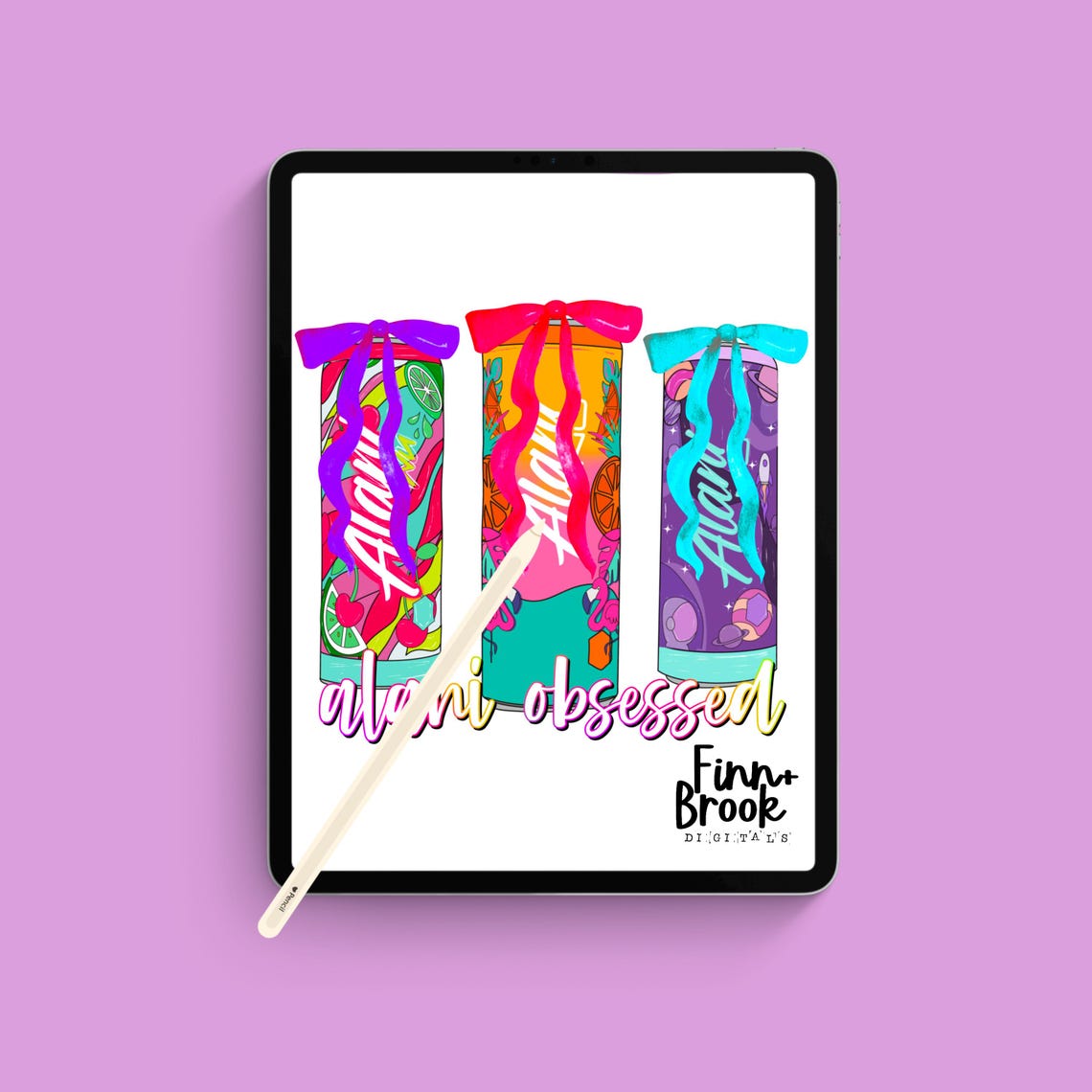 Alani Obsessed Png, Alani Energy Drink Png, Design for Sublimation ...