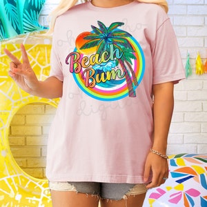 Beach Bum Png, Summer Png, Design for Sublimation, Design for DTF ...