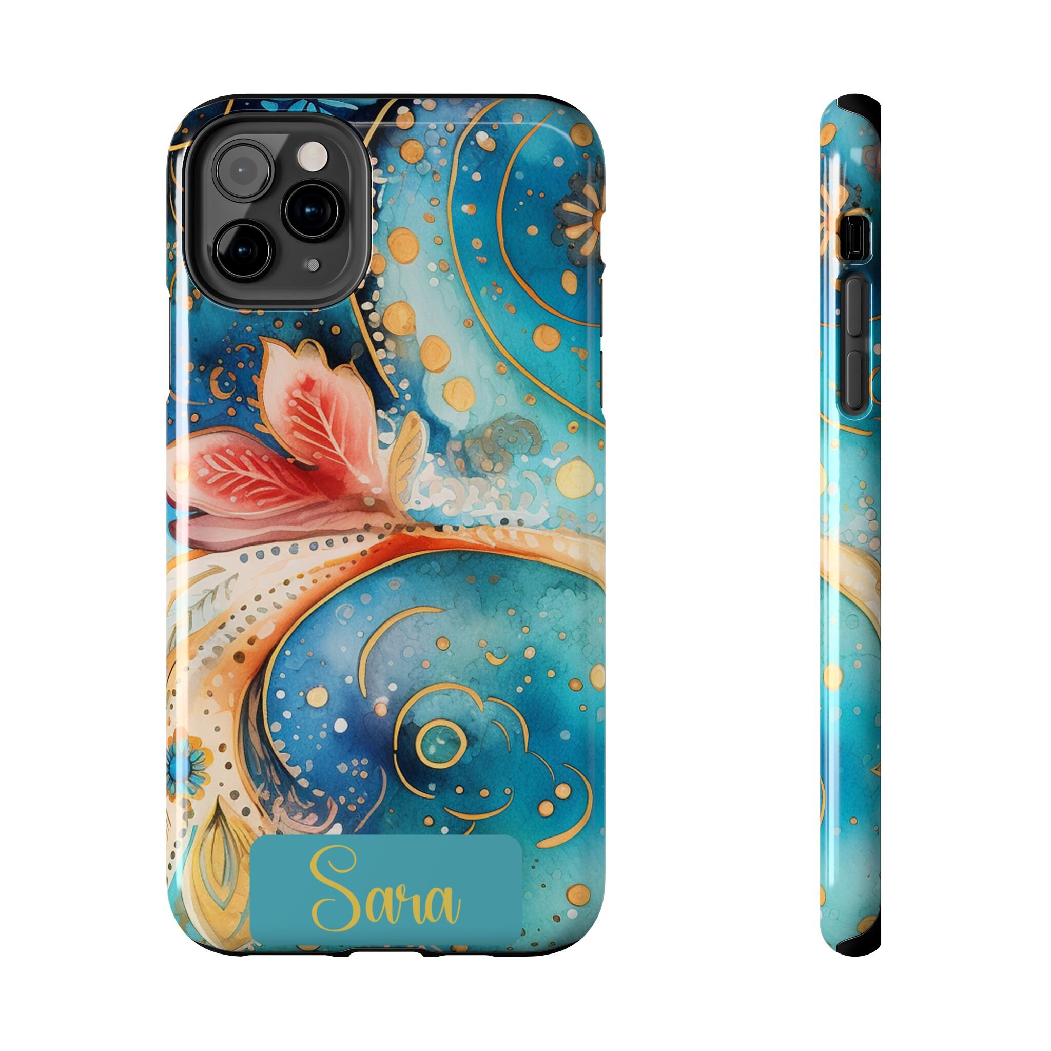 Cowboy Paisley Golden Peronalized Cell / Mobile Tough Phone Cases - Etsy