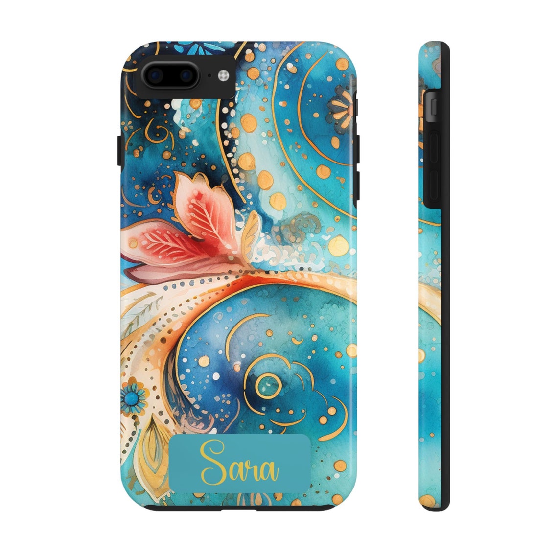 Cowboy Paisley Golden Peronalized Cell / Mobile Tough Phone Cases - Etsy