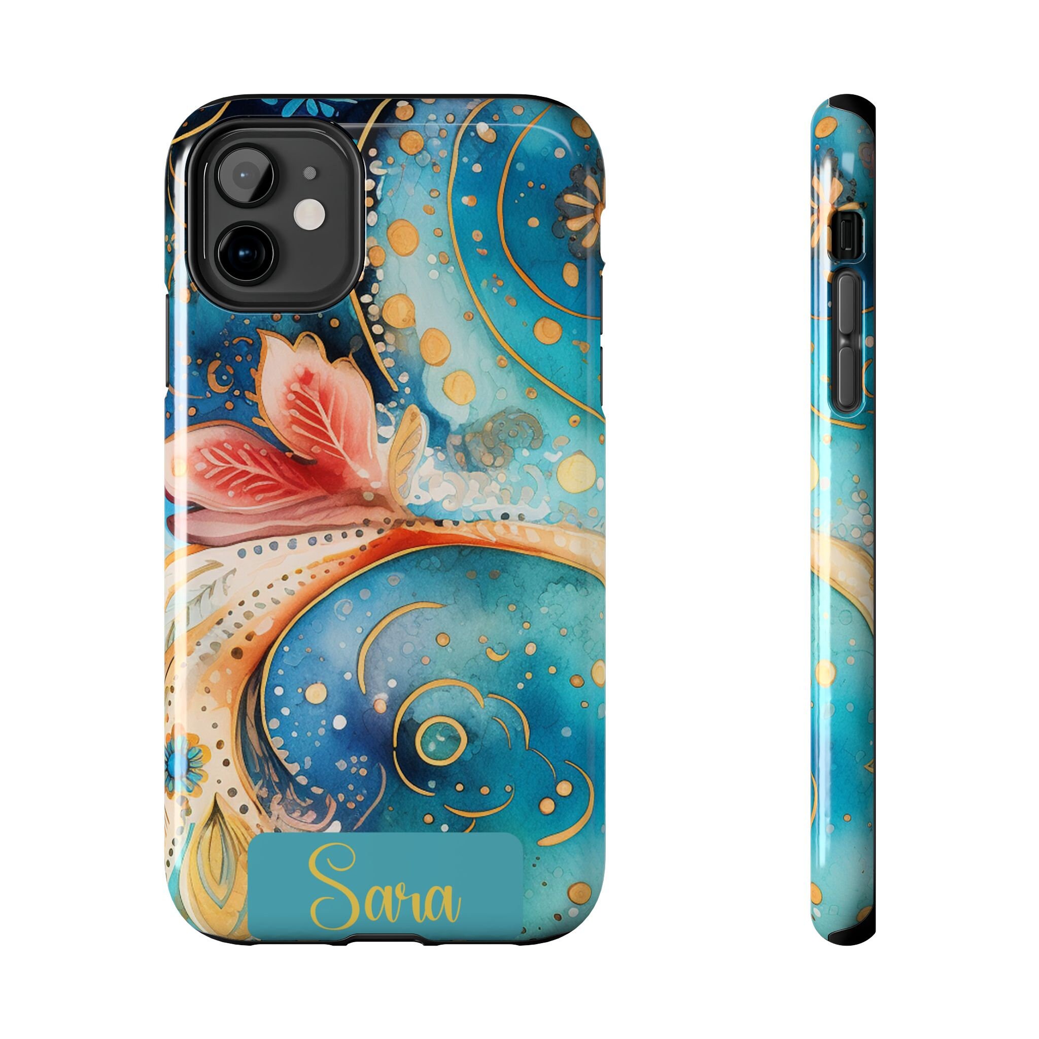 Cowboy Paisley Golden Peronalized Cell / Mobile Tough Phone Cases - Etsy