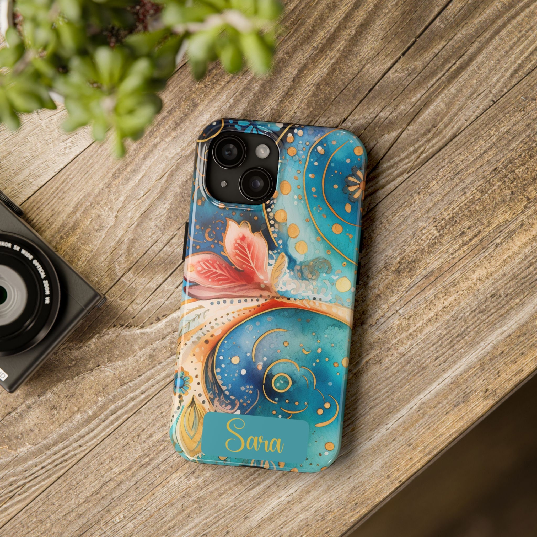 Cowboy Paisley Golden Peronalized Cell / Mobile Tough Phone Cases - Etsy