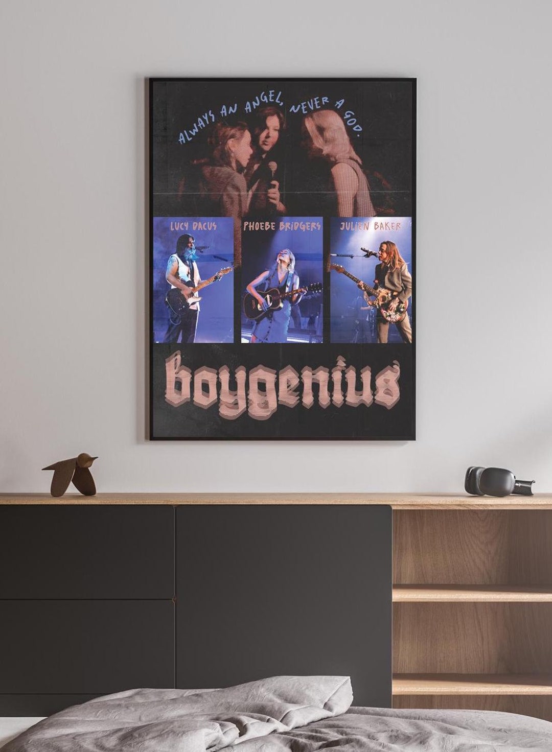 Boygenius Concert Photo Poster Digital Download - Etsy