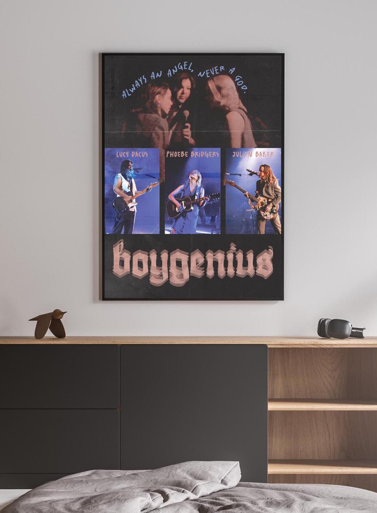 Boygenius Concert Photo Poster Digital Download - Etsy