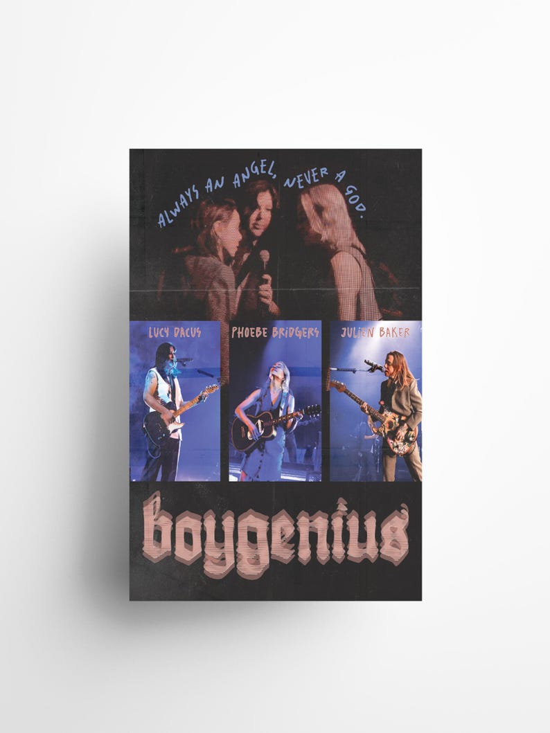 Boygenius Concert Photo Poster Digital Download - Etsy