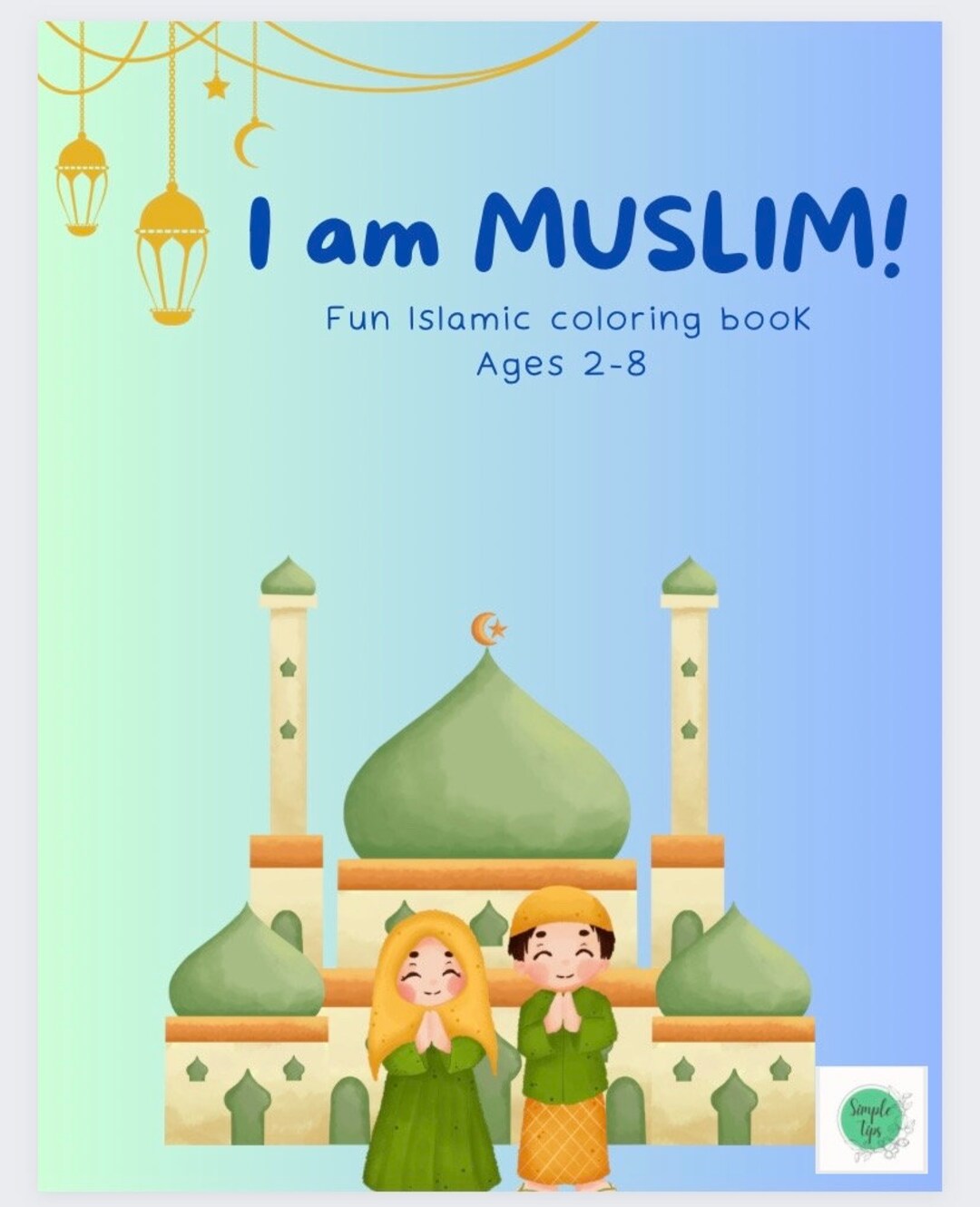 I Am Muslim Coloring Book - Etsy