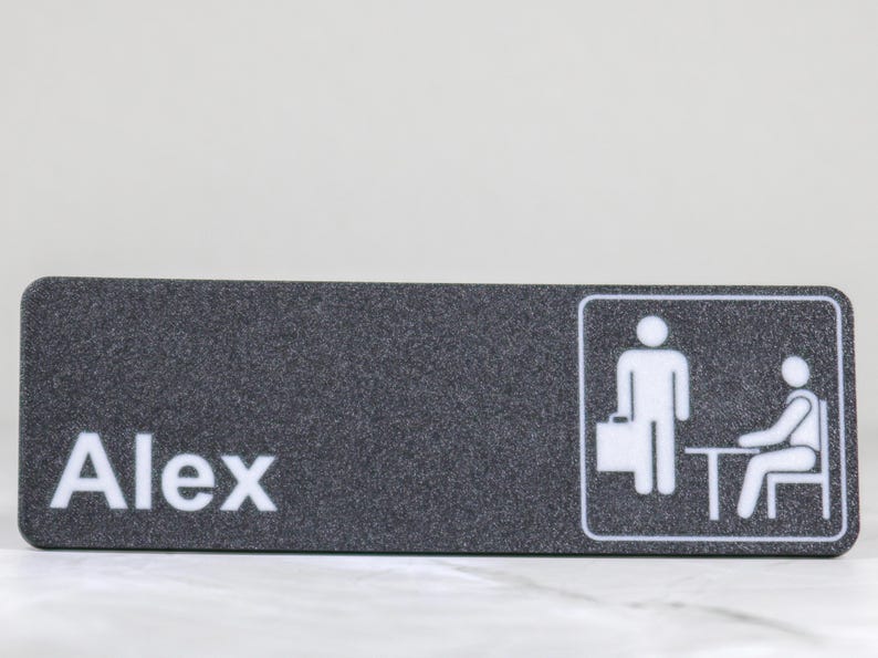 Customized 3D Printed Door Sign Inspired by 'the Office' TV Show Custom ...