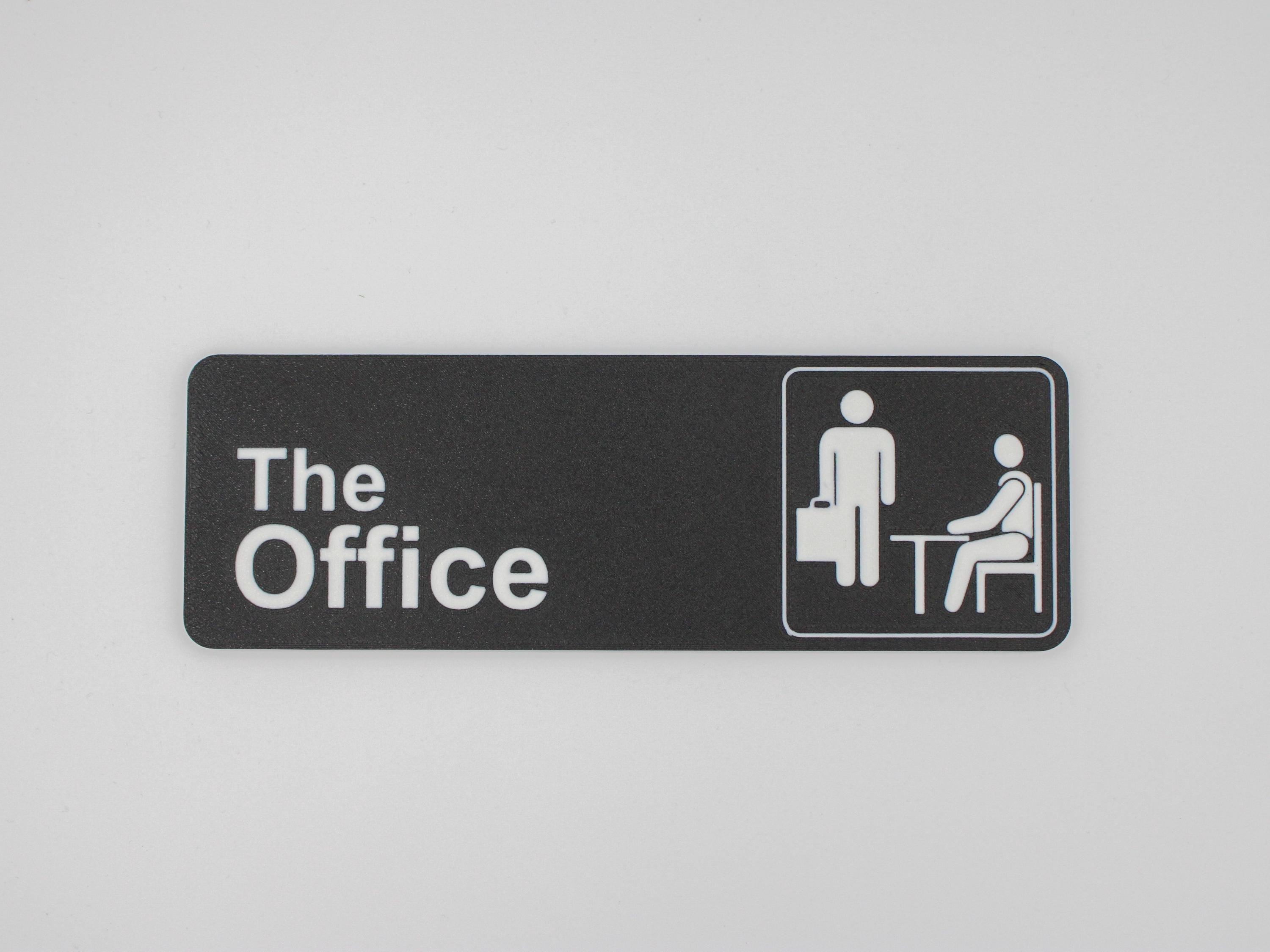 The Office TV Show Sign: 3D Printed Dunder Mifflin Decor - Etsy