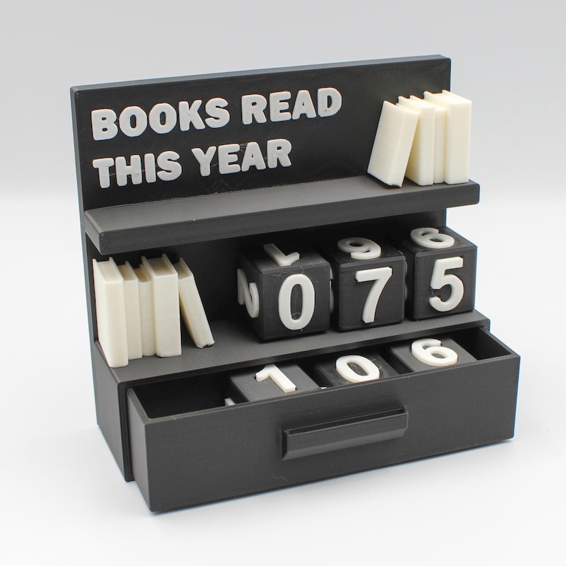 Book Counter With Blocks - Etsy