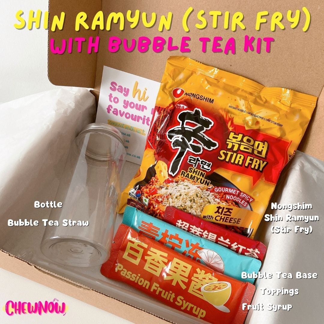 NEW Nongshim Shin Ramyun Gourmet Spicy Noodles With Personalised Bubble ...