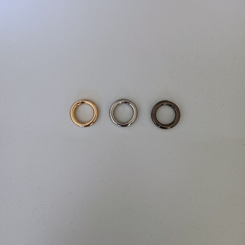 Metal O Rings & Webbing Belt Slides (15mm-38mm) | Gold, Silver, Gun ...