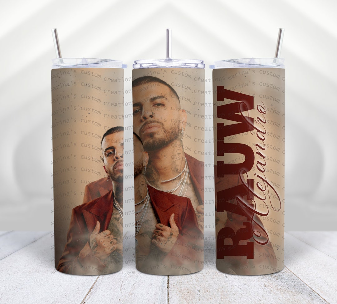 Rauw Alejandro Tumbler Wrap, 20 Oz Tumbler Wrap, Spanish Singer Rauw - Etsy