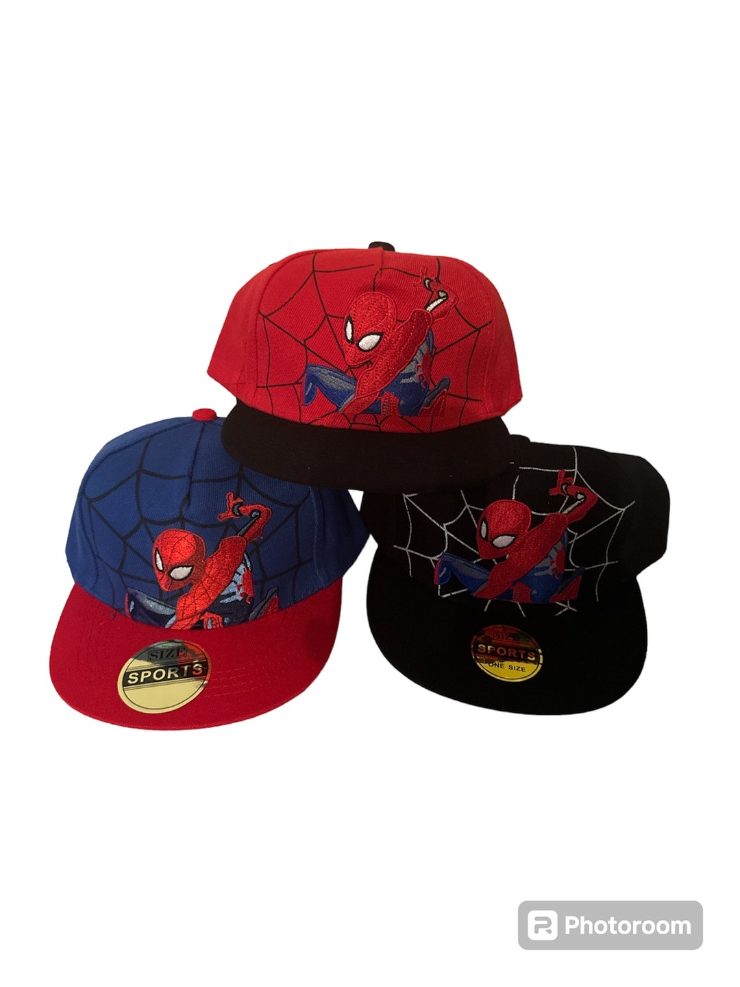 Spiderman Kids Baseball Hat - Etsy