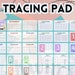 Tracing Pad for Kids Canva Editable Template and Ready to Print - Etsy
