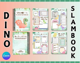 Labubu Slam Book Slambook Cute Template Canva Editable Printable - Etsy