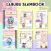 Labubu Slam Book Slambook Cute Template Canva Editable Printable - Etsy