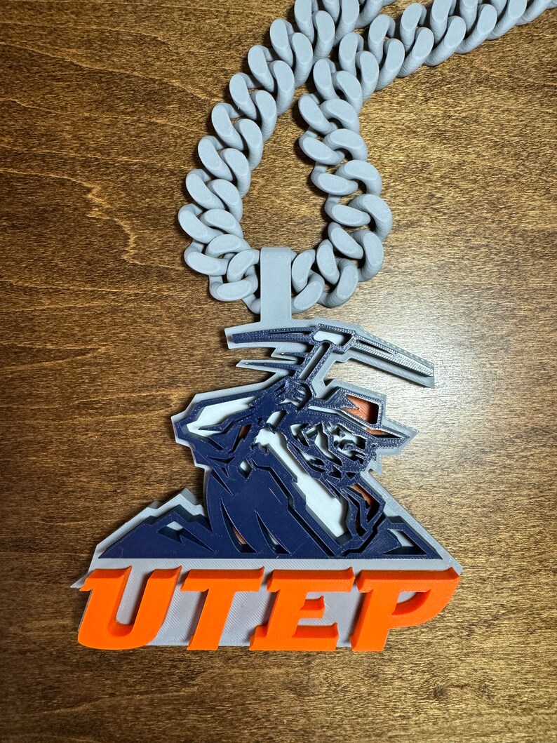 UTEP Sports Chain - Etsy