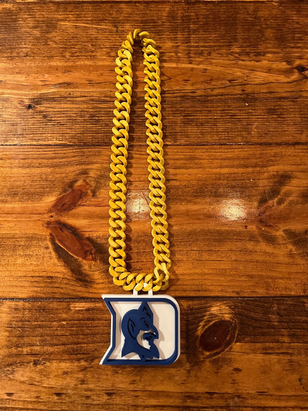 Blue Devils 3D Printed Sports Chain - Etsy