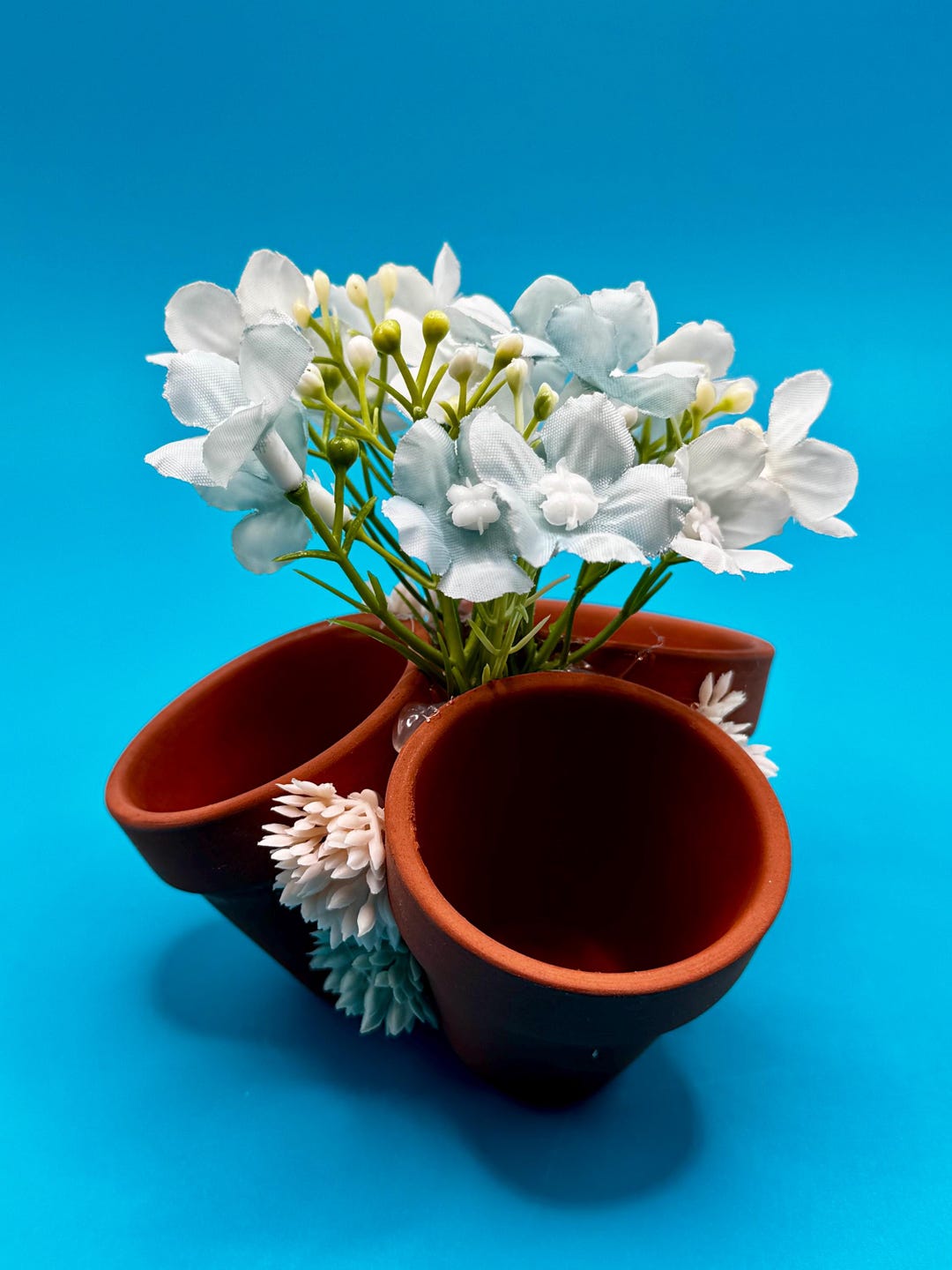 Mini Fab Forager – Terracotta Foraging Pots for Hermit Crabs (white and ...