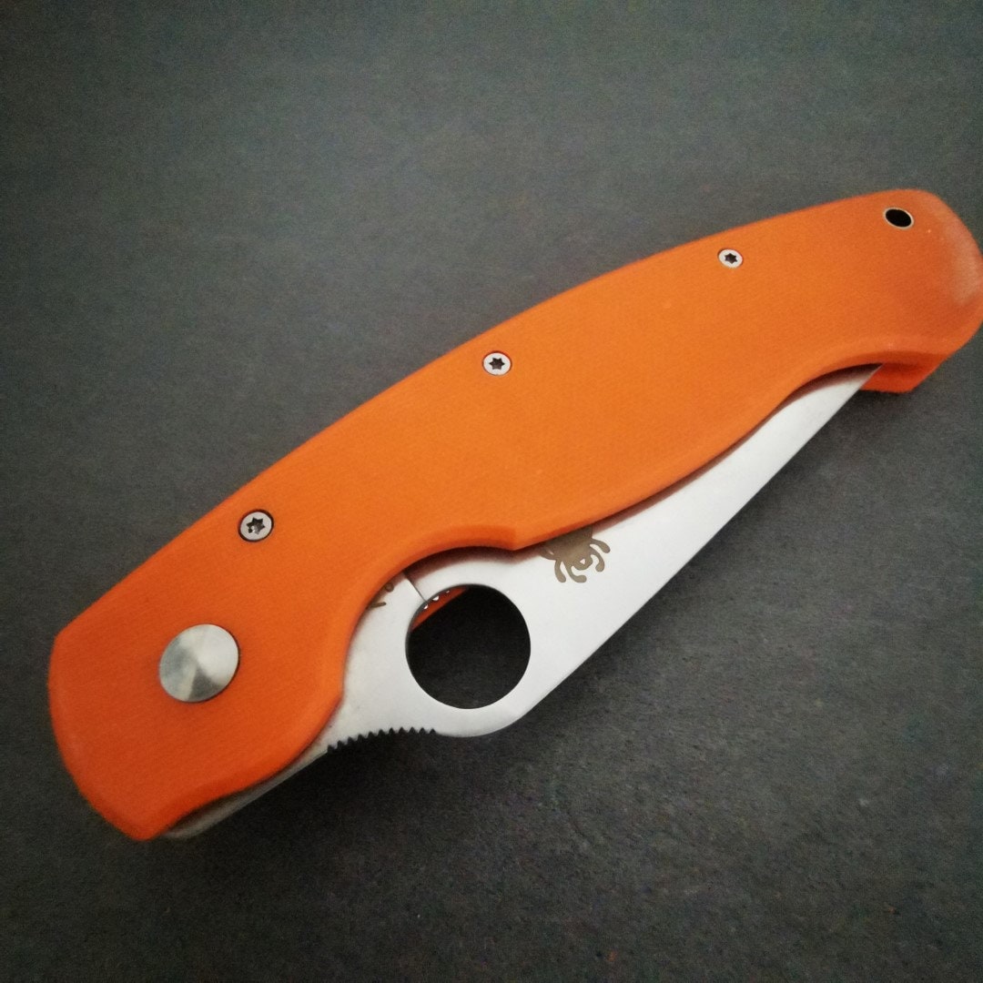 Knife SPYDERCO Pocket Knife СРМ S30V, Tourist Knife, Knife Camping ...