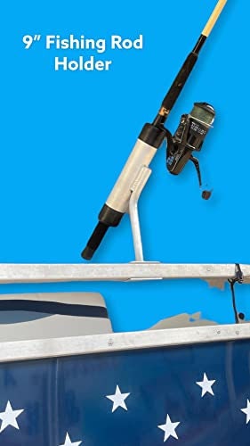 9” Pair Pontoon Boat Fishing Rod Holders - Etsy