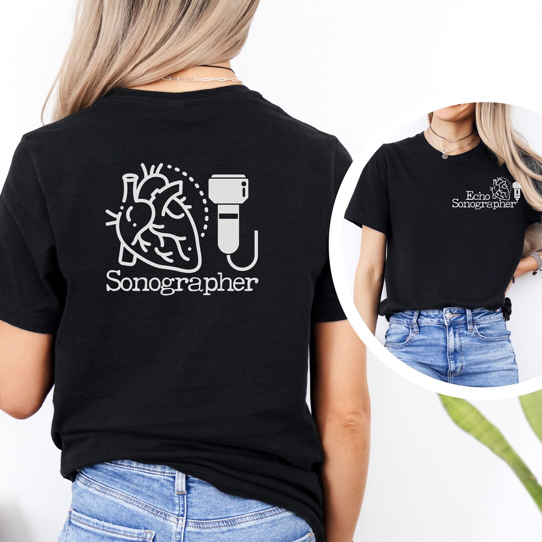 Ultrasound Tech Echo Sonographer Tee, High-quality Echocardiogram ...