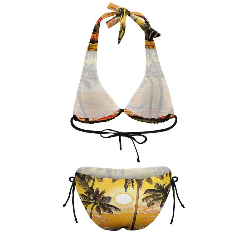 Two Piece Swimsuit Bikini (all-over Printing) - Etsy
