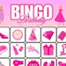 30 Bingo Cards | PINK Princess | Party Games - Etsy