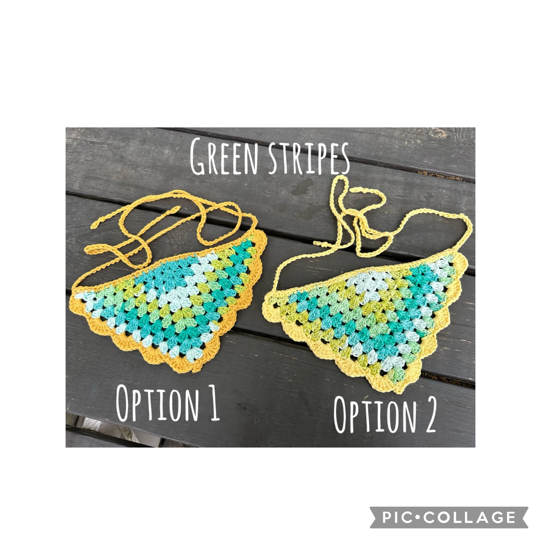 Crochet Kids Bandana – Handmade 100% Cotton Hair Scarf - Etsy