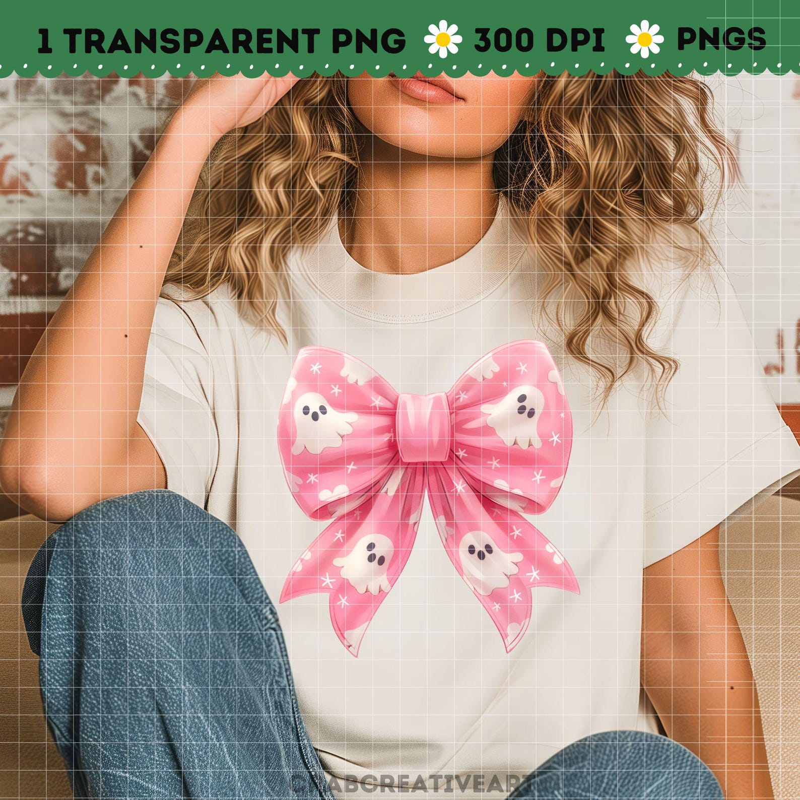 Pink Halloween Coquette Bow PNG for Sublimation - Cute Halloween Pink ...