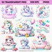 Rainbow Unicorn With Bubble Clipart, Rainbow Unicorn PNG, Unicorn ...