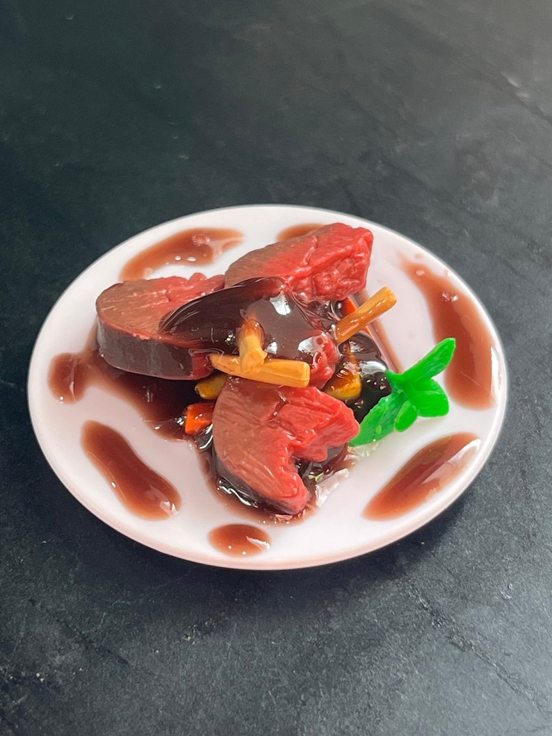Miniature Glazed Lamb Barbie Doll Size Tiny Food Small Mini Brands ...