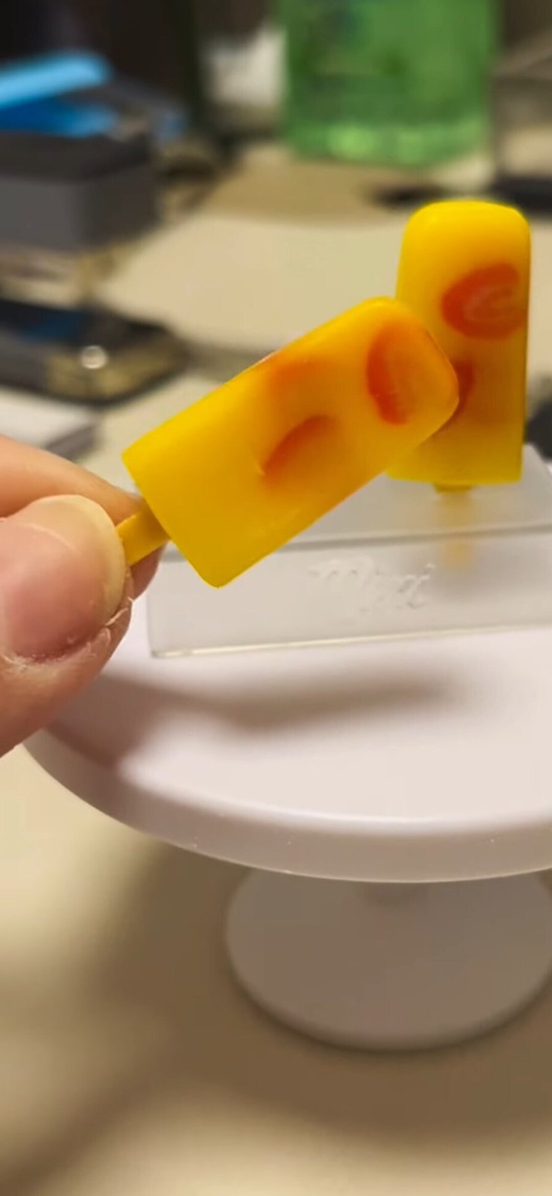 Miniature Popsicles - Strawberry Mango Doll Size Tiny Food Small ...