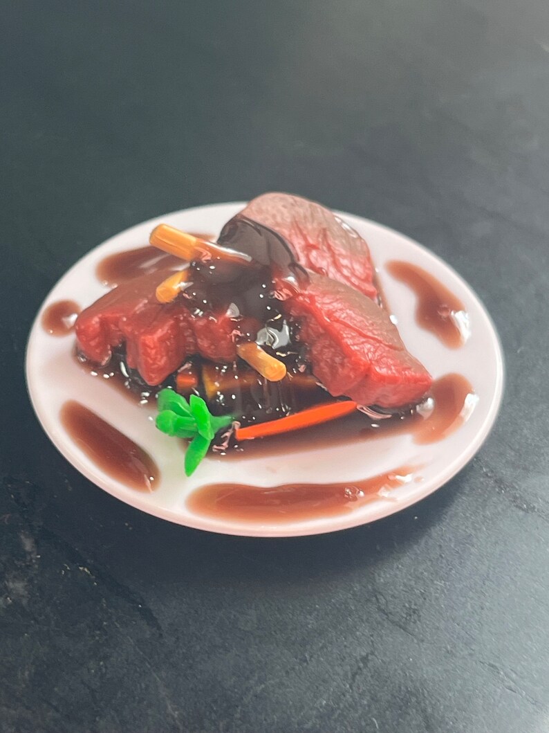 Miniature Glazed Lamb Barbie Doll Size Tiny Food Small Mini Brands ...