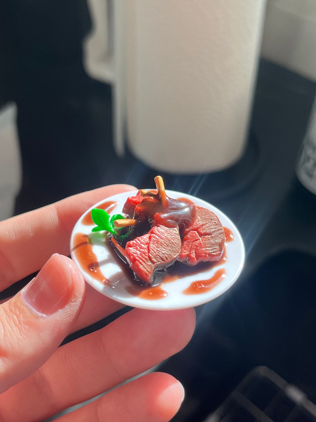 Miniature Glazed Lamb Barbie Doll Size Tiny Food Small Mini Brands ...