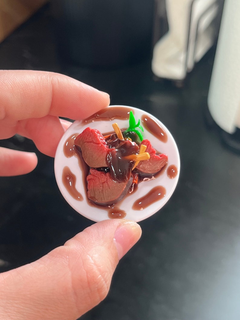Miniature Glazed Lamb Barbie Doll Size Tiny Food Small Mini Brands ...