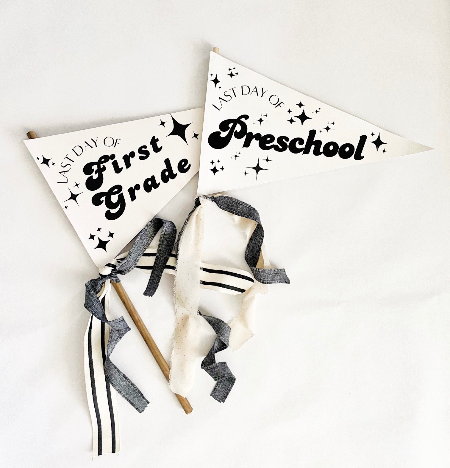 Back to School, Last Day of School Printable Pennant. Preschool-12th ...