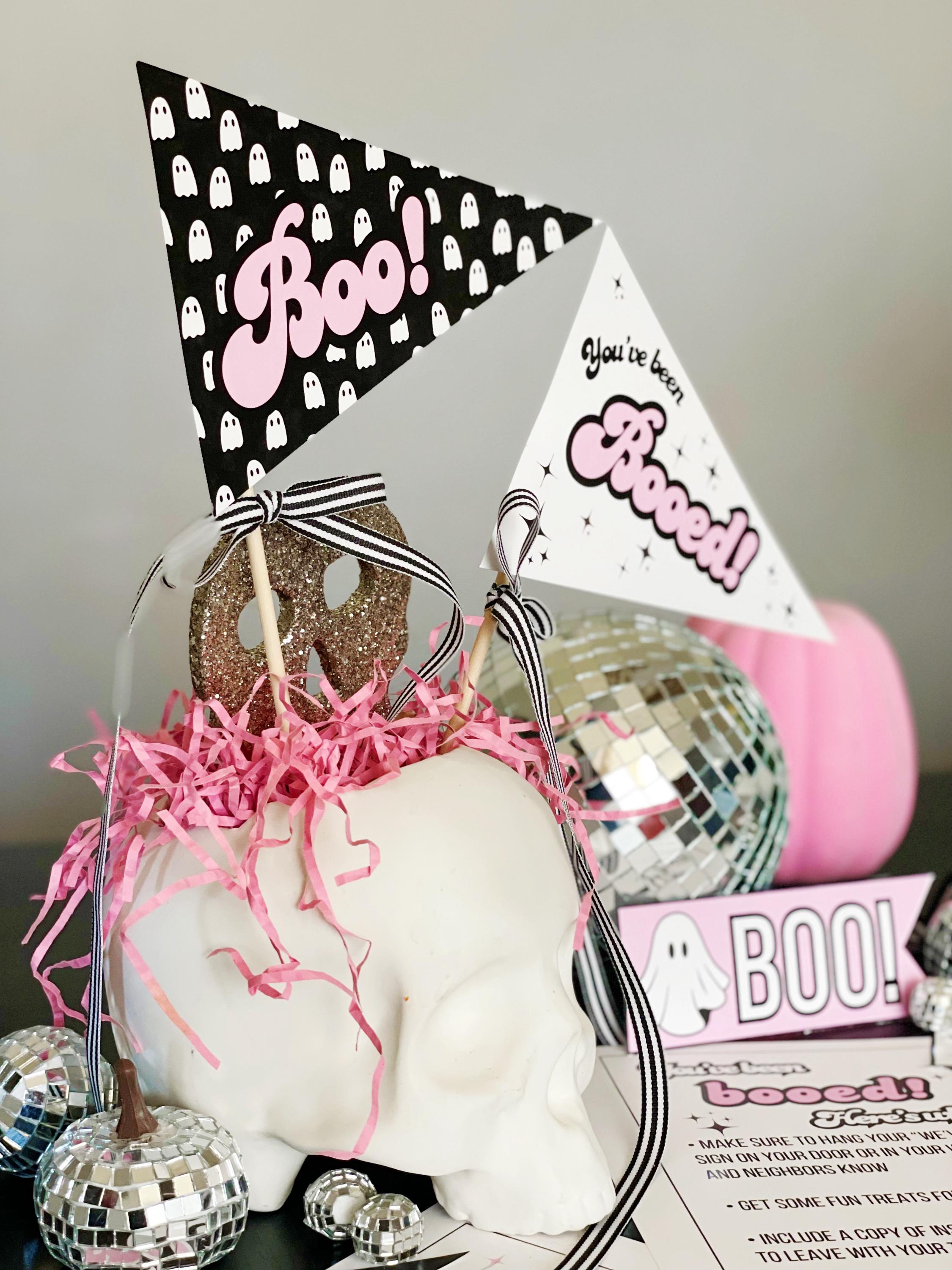 You've Been Booed Kit, Halloween Boo Tags, You've Been Boo'd Pennants ...