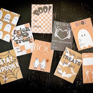 Halloween Printable Boo Tags, Halloween Gift Tags, You've Been Booed ...