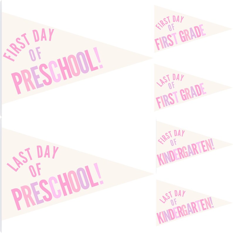 Back to School, First Day of School, Last Day of School Preschool, Utk ...