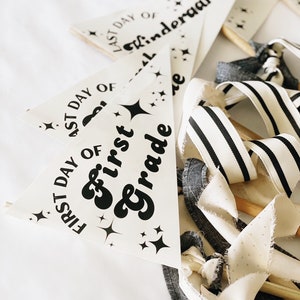 Back to School, Last Day of School Printable Pennant. Preschool-12th ...